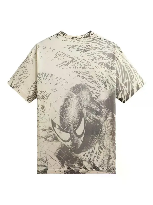 Kith X Marvel Spiderman Printed T-shirt - Grey