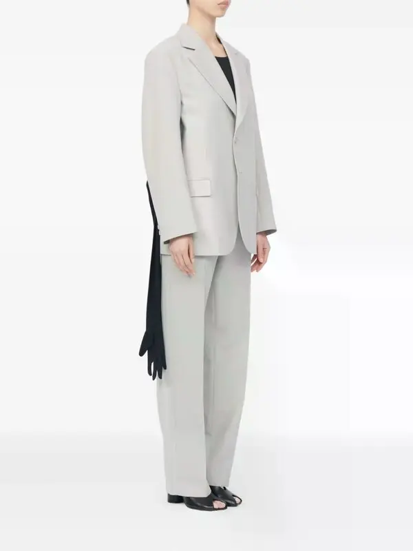MAISON MARGIELA Wool-blend Blazer With Integrated Gloves