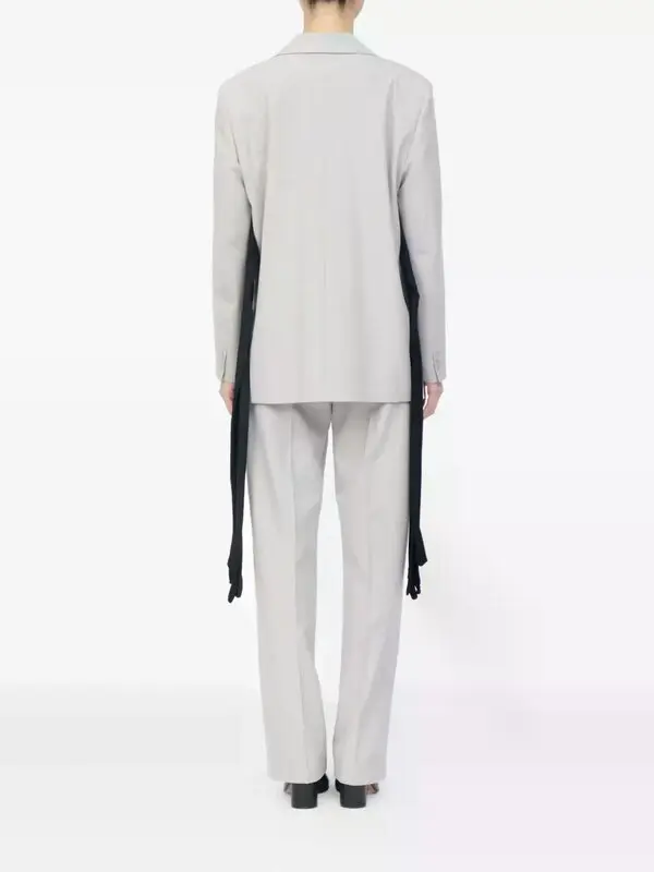 MAISON MARGIELA Wool-blend Blazer With Integrated Gloves