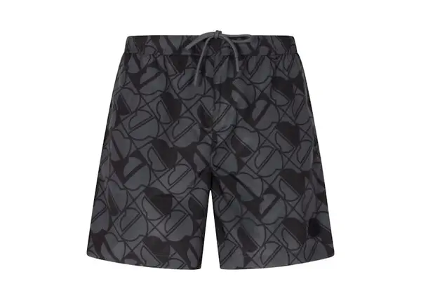 Moncler Monogram Print Swim Shorts