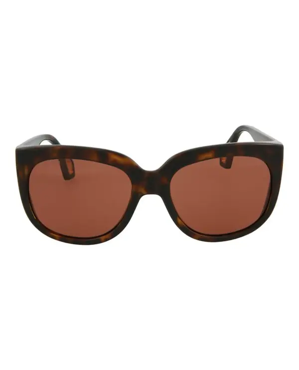 Gucci Square Frame Injection Sunglasses - Havana Havana Brown (gg0468s/30006410/002)
