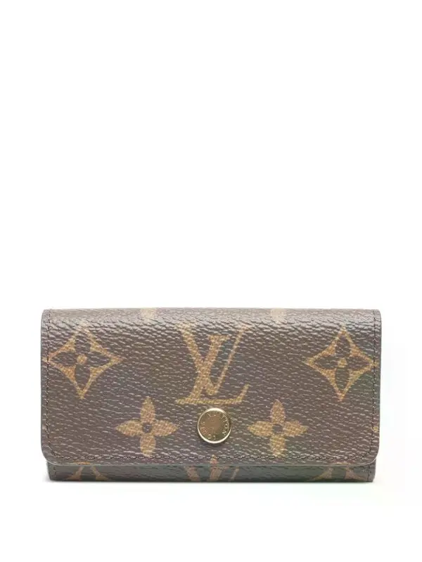 LOUIS VUITTON 2021-2025 Monogram Multicles Key Case - Brown