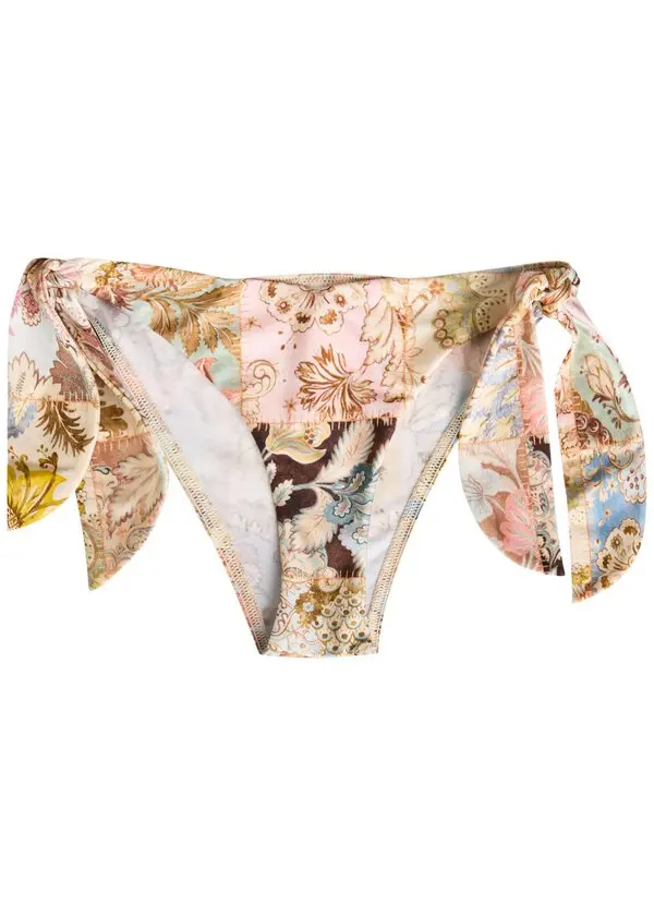 Zimmermann Daylight Printed Bikini Briefs - Multicoloured 1