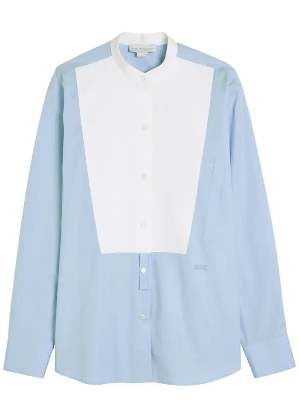 Stella McCartney Cotton Poplin Shirt - Light Blue
