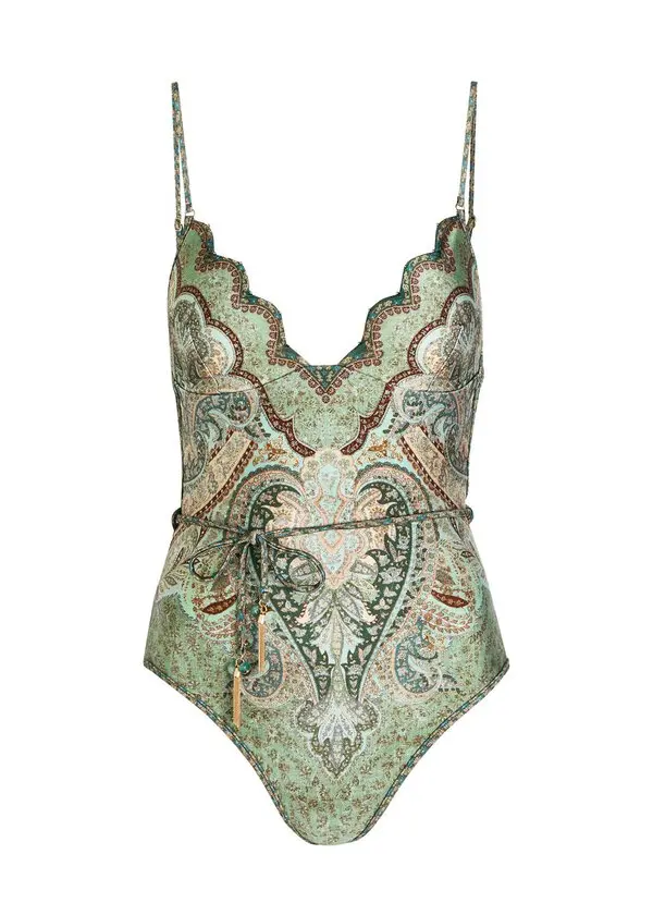 Zimmermann Wanderlust Printed Swimsuit - Multicoloured 1
