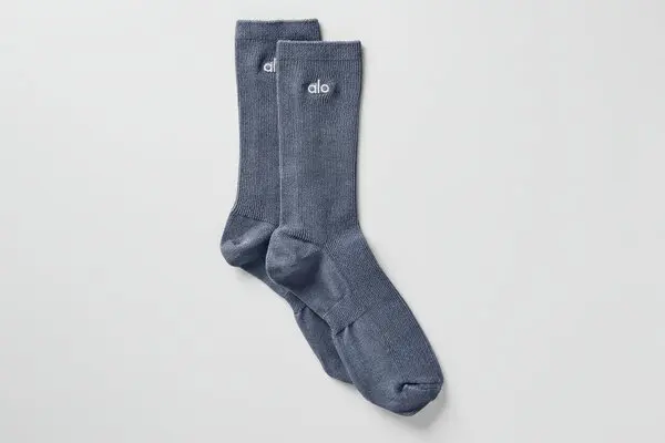 Alo Yoga Half-crew Understated Sock - Unisex Half-crew Understated Soc