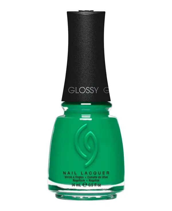 CHINA GLAZE Mega Pigment Nail Lacquer - Emerald Bae