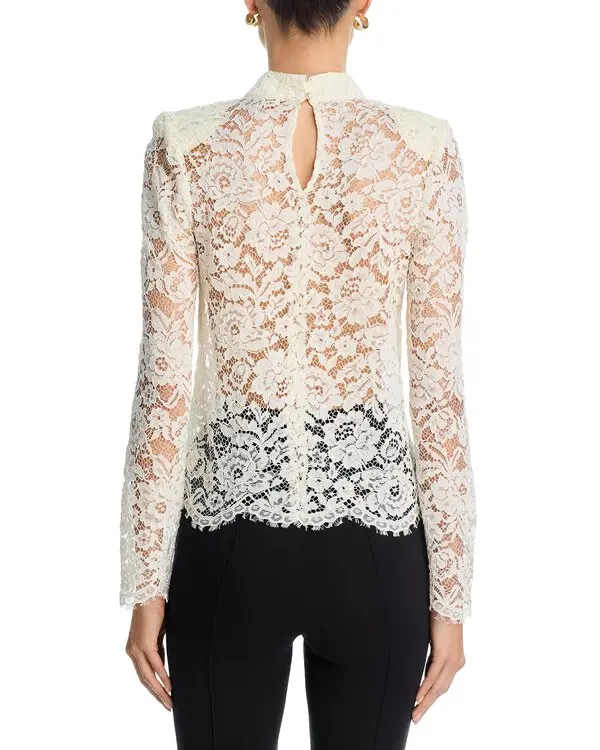 WAYF Dolly Lace Top