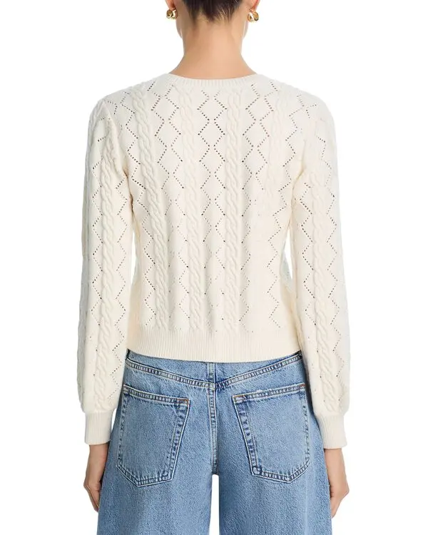 WAYF Tie-front Cardigan