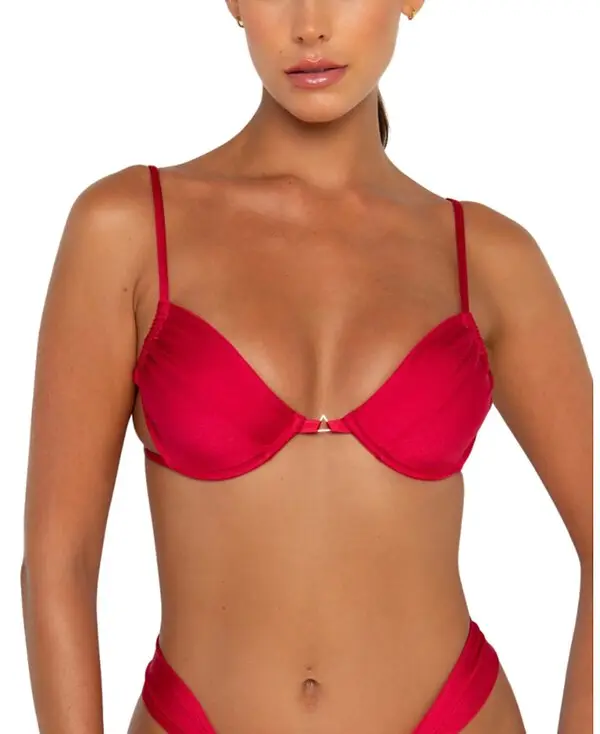 FAE Sheridan Swimwear Top - Hibiscus