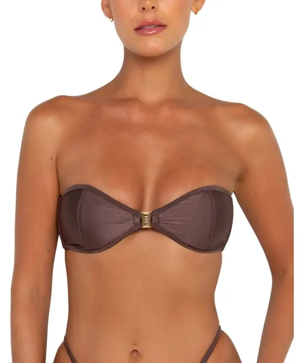 FAE Tallara Bandeau Bikini Top - Stardust