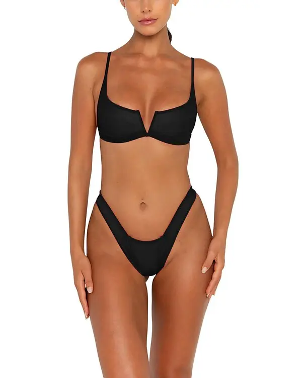 FAE Gypsy Bikini Top - Nero
