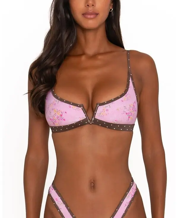 FAE Gypsy Bikini Top - Peony