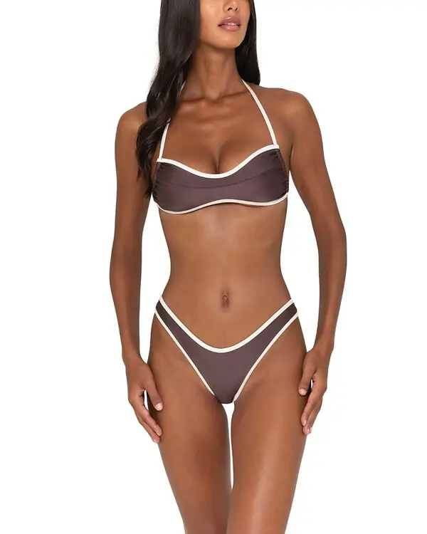 FAE Elsa Swimwear Bottoms - Mocha