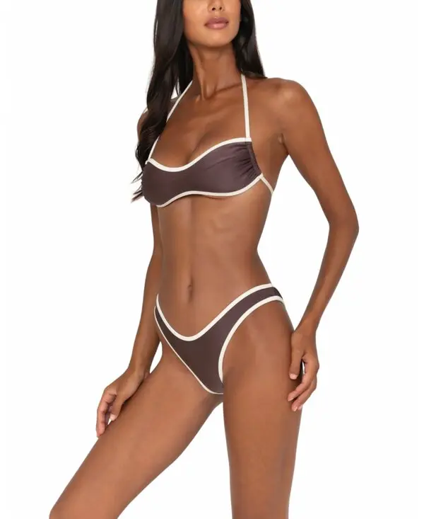 FAE Elsa Swimwear Bottoms - Mocha