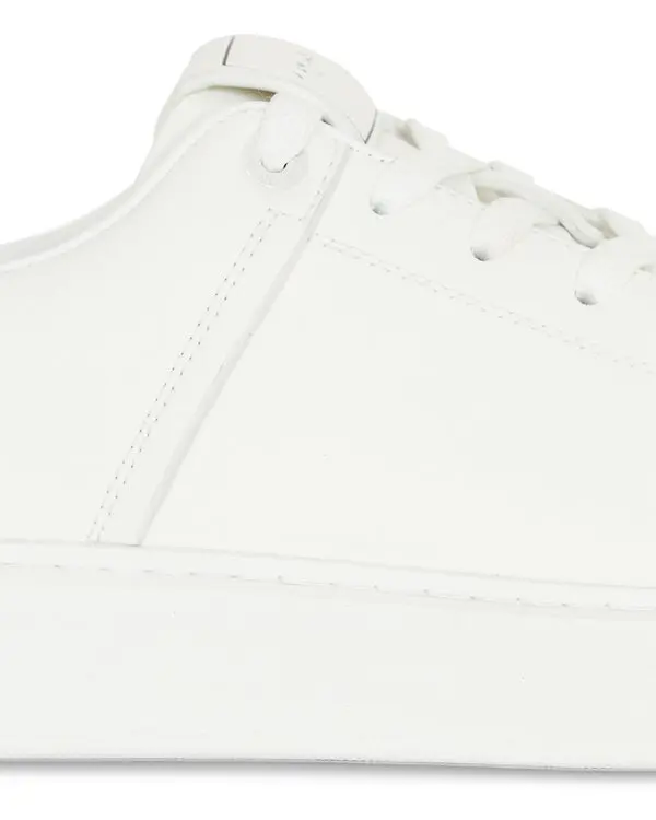 Balmain B-court Leather Sneakers - White