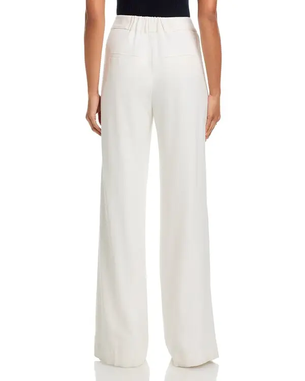 Veronica Beard Marbeau Wide Leg Pants - Dove
