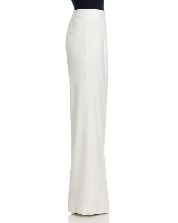 Veronica Beard Marbeau Wide Leg Pants - Dove
