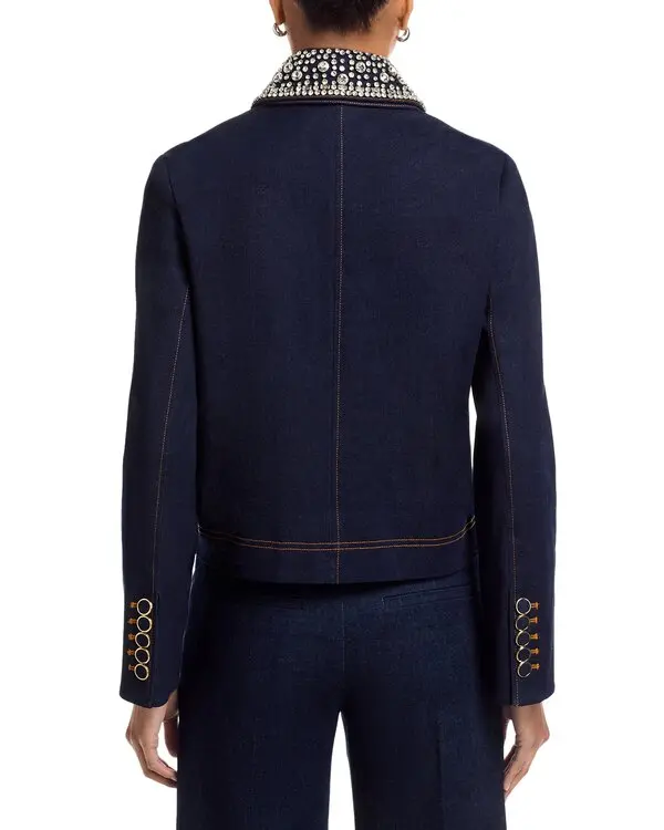 Veronica Beard Embellished Jacket - Midnight Wash