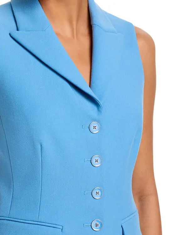Veronica Beard Benny Peak Lapel Vest