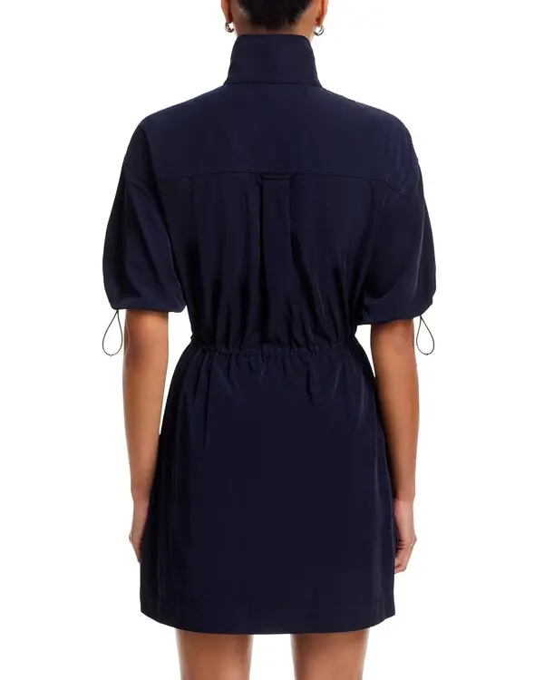 Veronica Beard Akerman Front Zip Dress - Navy