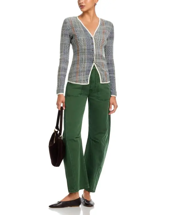 Veronica Beard Nadialine Knit Jacket - Dark Hunter