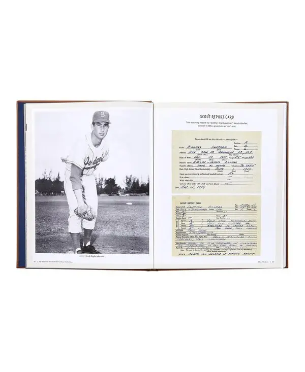 GRAPHIC IMAGE National Baseball Hall Of Fame Leather Bound Book
