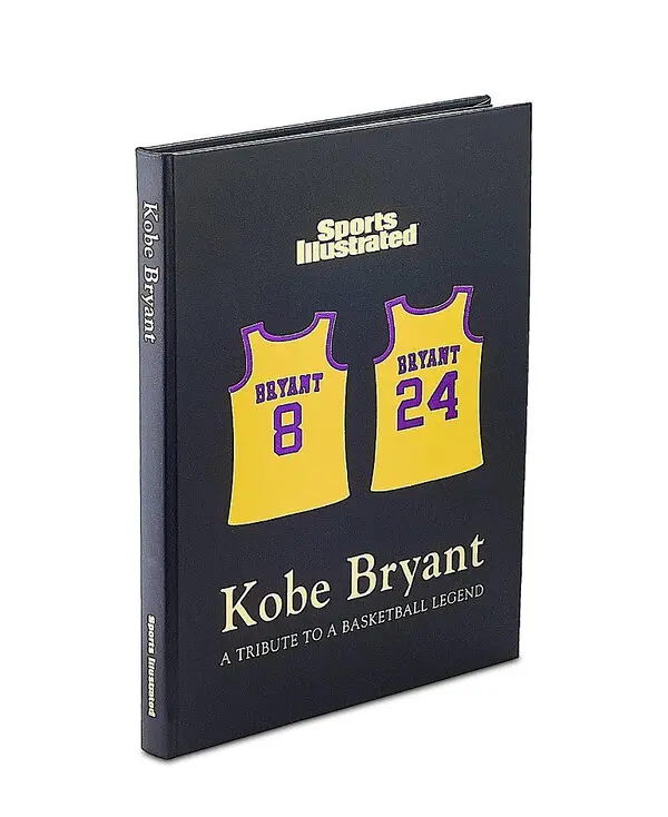 GRAPHIC IMAGE Kobe Bryant: A Tribute To A Basketball Legend Sports Illustrated Leather Bound Book - Black
