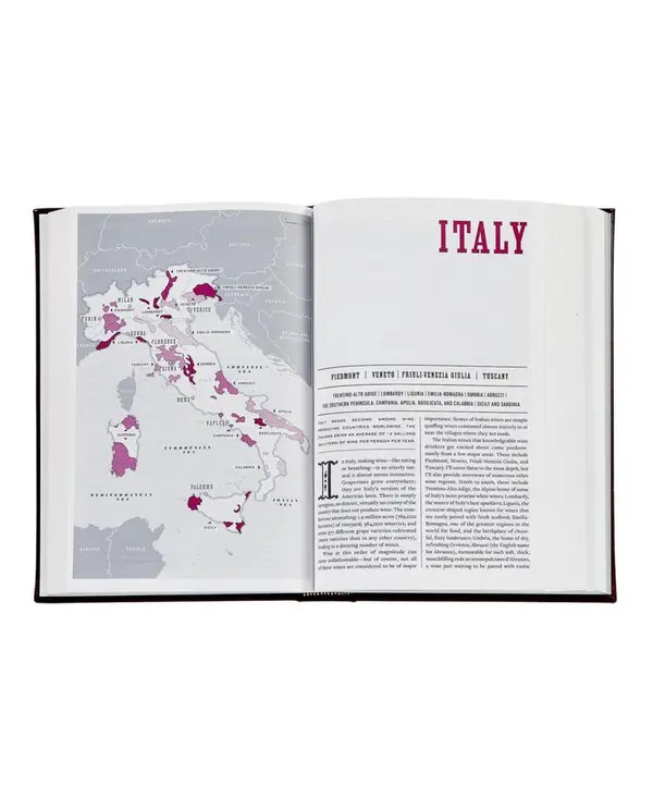 GRAPHIC IMAGE The Wine Bible Leather Bound Book