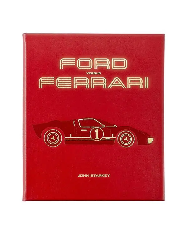 GRAPHIC IMAGE Ford Vs. Ferrari Leather Bound Book