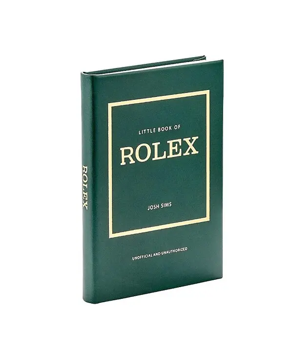 GRAPHIC IMAGE Little Book Of Rolex Leather Edition - Emerald