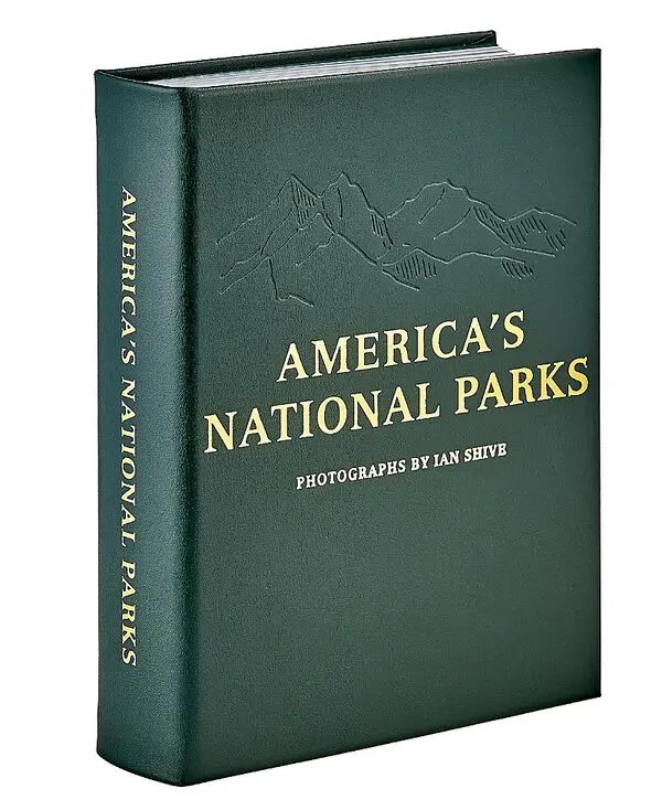 GRAPHIC IMAGE America's National Parks Leather Bound Book - Green