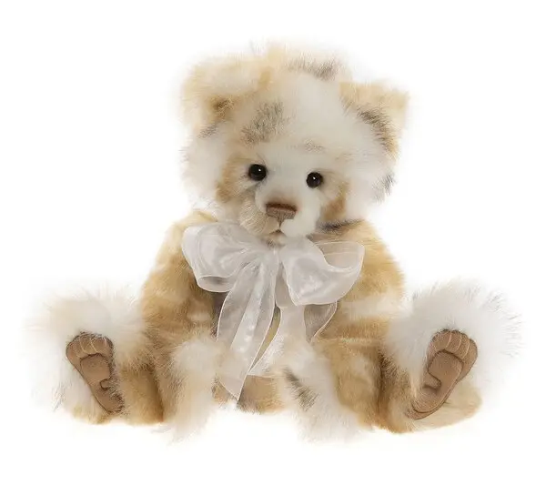 CHARLIE BEARS Zelda 14' Plush Bear - One-color