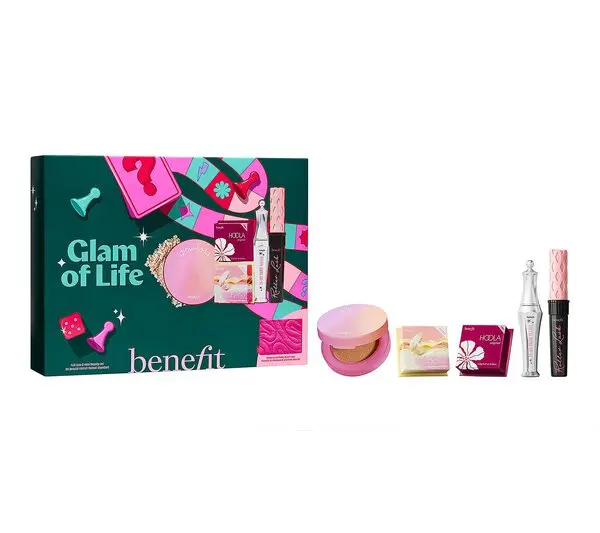 BENEFIT COSMETICS Glam Of Life Full-size & Mini Beauty Set - One-color