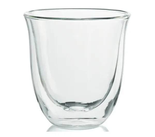 DE'LONGHI 6 Oz. Cappuccino Glasses 2-pack