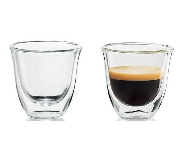 DE'LONGHI 2 Oz. 2-pack Espresso Glasses - One-color