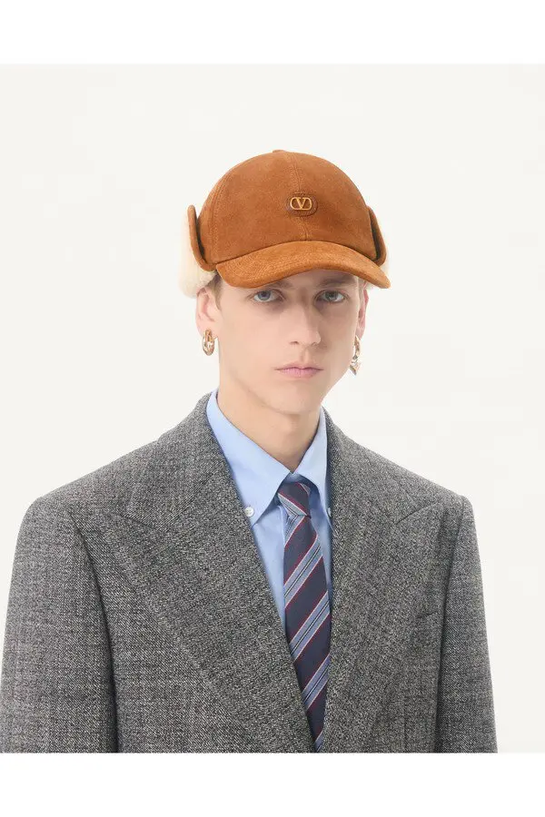 Valentino Garavani Vlogo Baseball Cap - Gold
