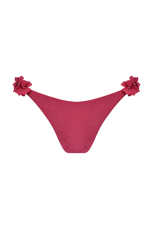 PatBO Sunstone Lycra Lace Bikini Bottom