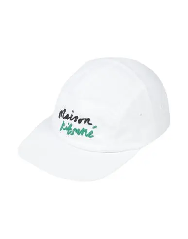 Maison Kitsuné Twill Baseball Cap - White