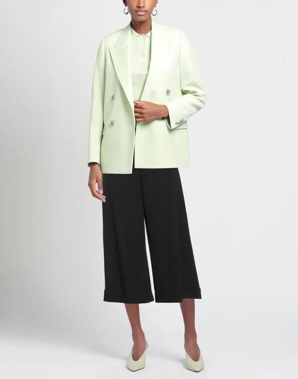 TWINSET Wide Leg Pants With Sequin Side Stripe - Black