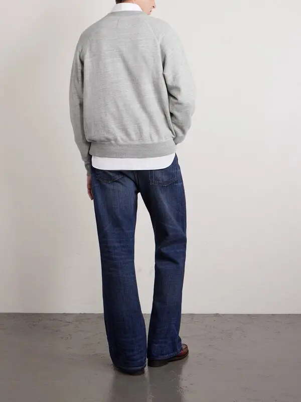 DRAKE'S Cotton-jersey Sweatshirt