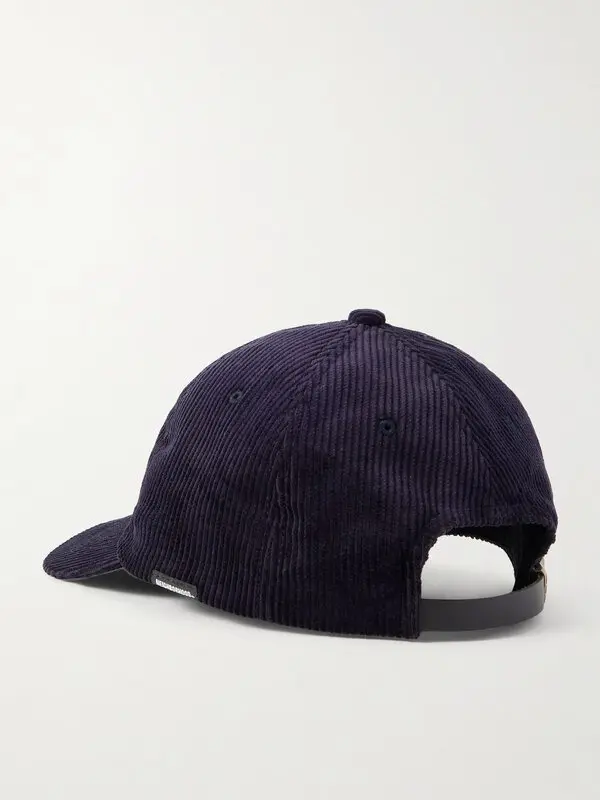 NEIGHBORHOOD Logo-embroidered Cotton-corduroy Baseball Cap