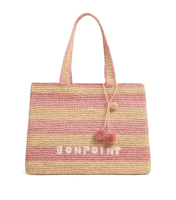 Bonpoint Raffia Tote Bag