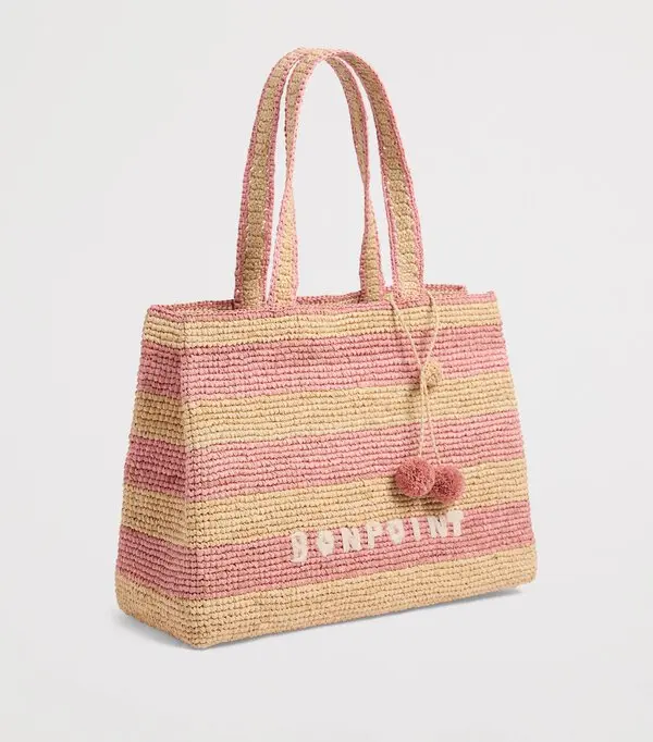 Bonpoint Raffia Tote Bag