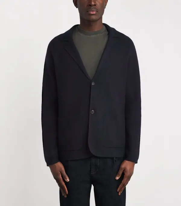 Paul Smith Merino Wool Blazer Cardigan