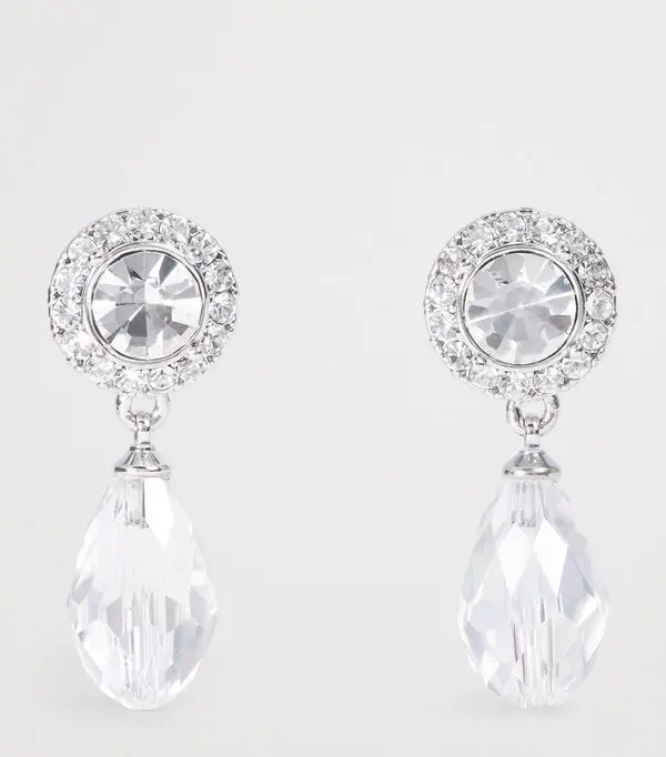 SELF-PORTRAIT Crystal Drop Earrings
