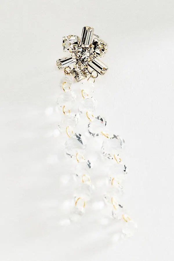 Anthropologie Drippy Crystal Earrings