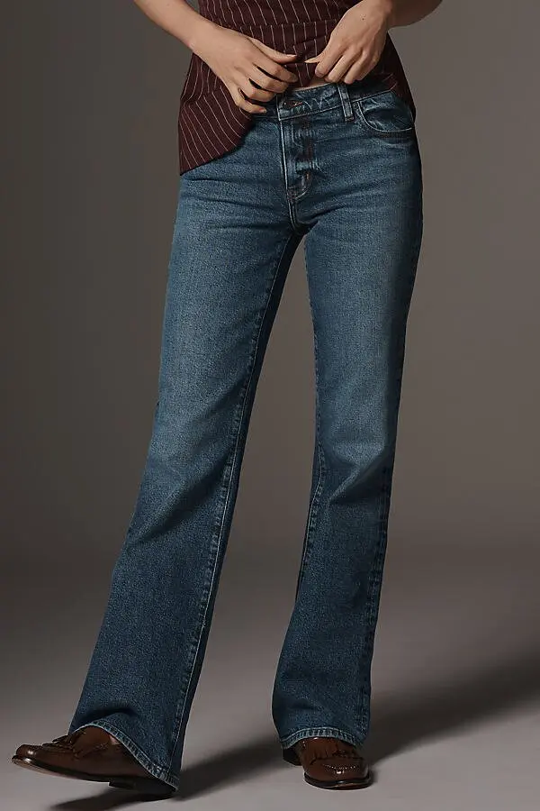 FRAME Low-rise Bootcut Jeans - Rory