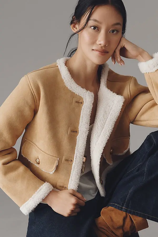 Blanknyc Ahead Of The Curve Lady Jacket - Tan