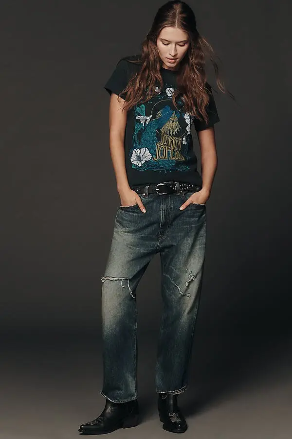 LETLUV Janis Joplin Graphic Tee